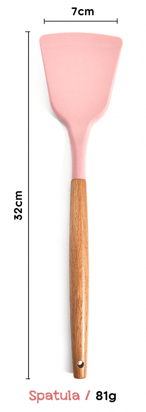 Zero Waste Cooking Utensils With 12 Safe Silicone Utensils