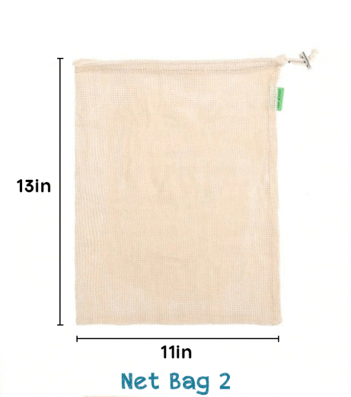 Zero Waste Shopping Bags 5 Packs Grocery Reusable Bags