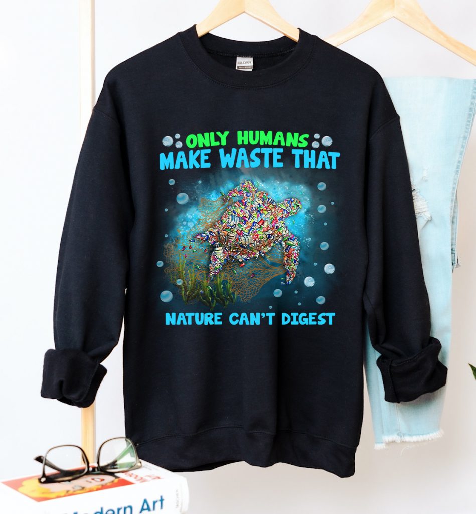 Environmental Crew Neck Jumper, Unisex Plastic Waste Crew Neck ...