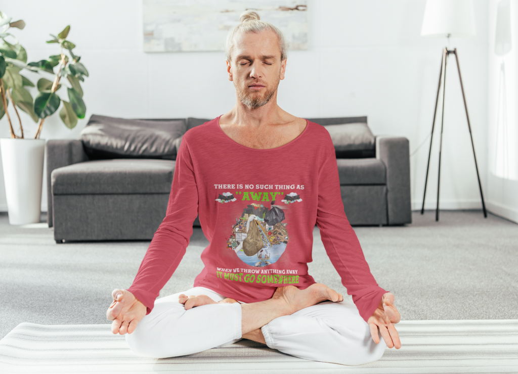 Environmental Motivational Shirt, Unisex Eliminating Waste Long Sleeve ...